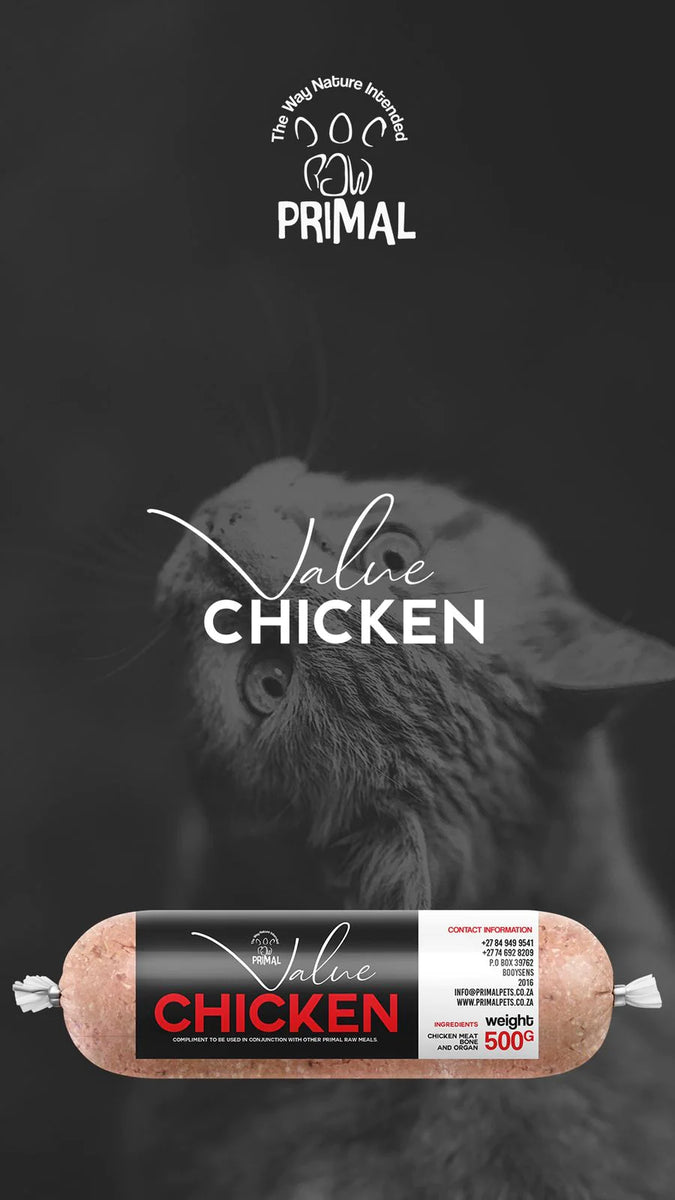 Primal Raw Value Chicken – The Dog Club Pet Co