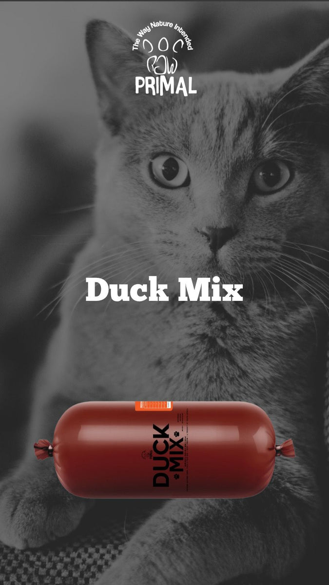 Primal Raw Duck mix – The Dog Club Pet Co